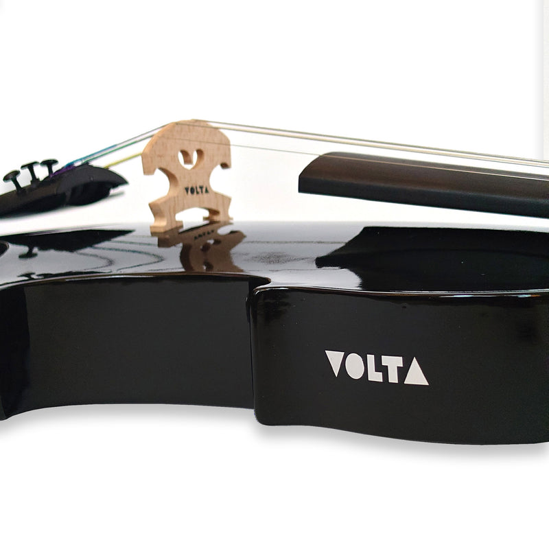 Volta Violinatron V4 Hybrid 4-string Electric Violin with Speakers, Re