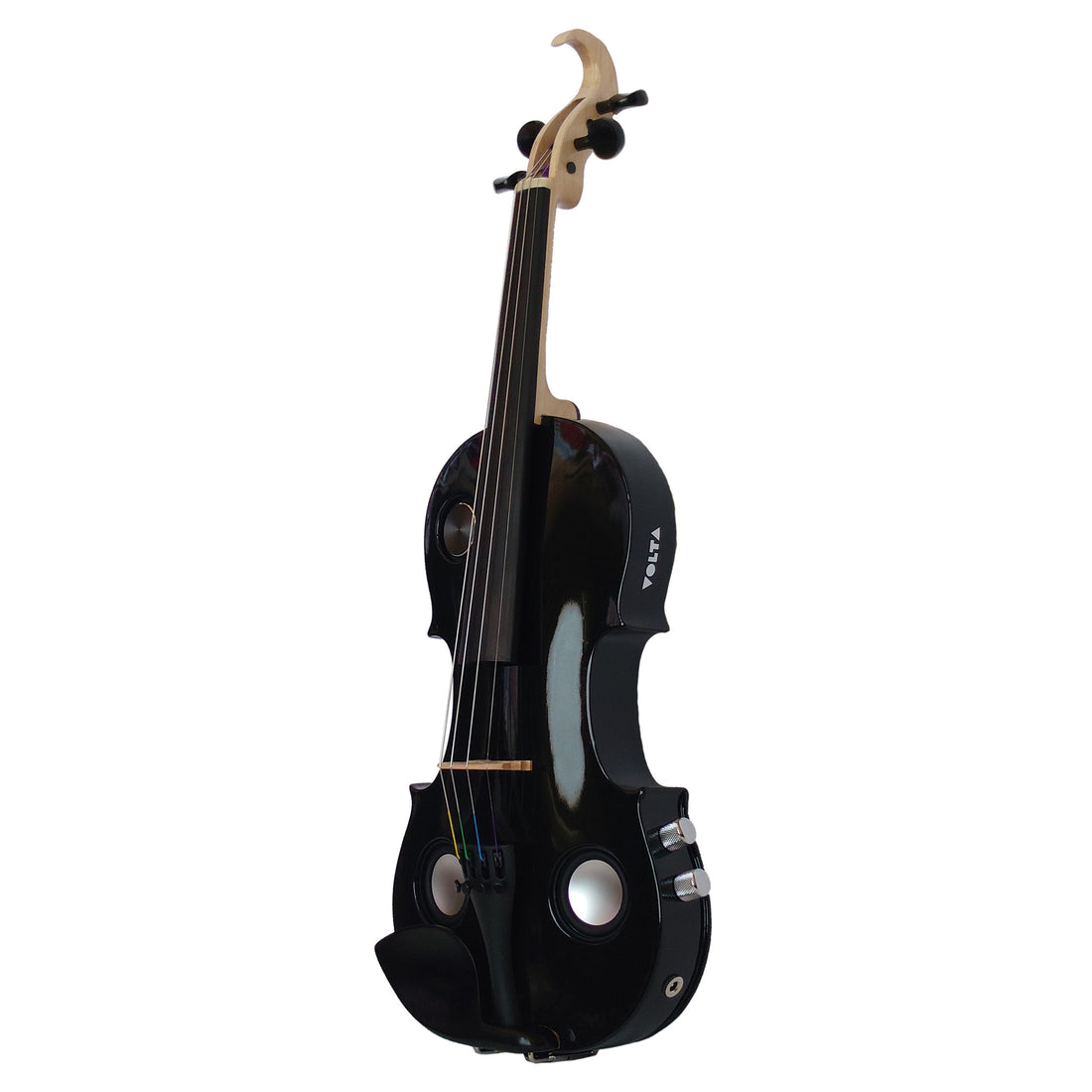 Volta Violinatron V4 Hybrid 4-string Electric Violin with Speakers, Re