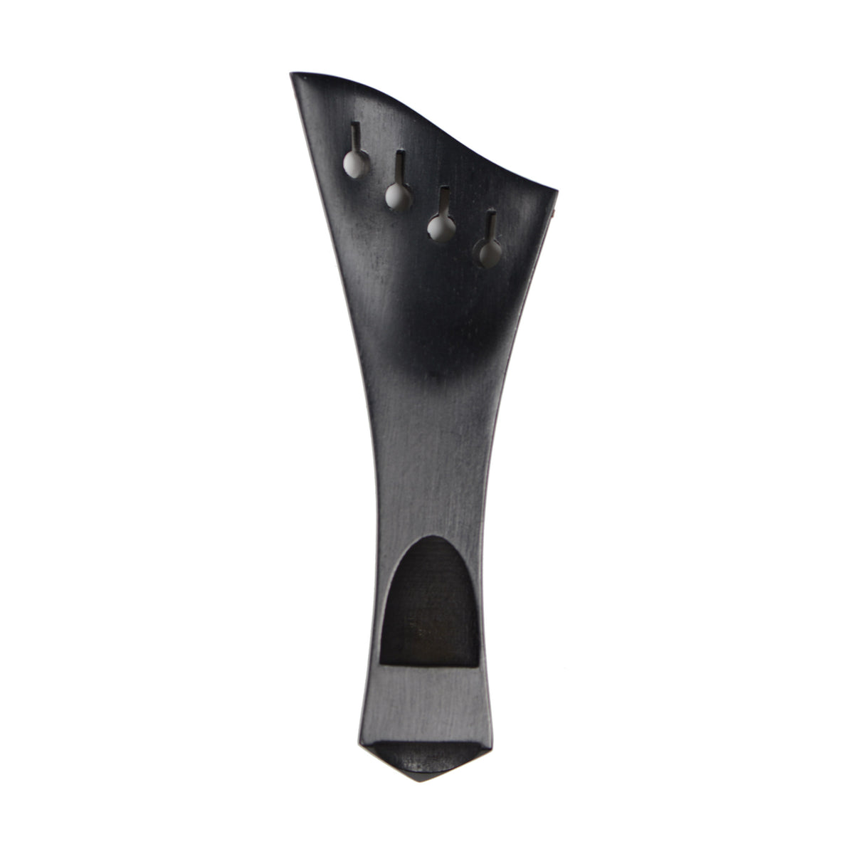 Supreme Harp Ebony Violin Tailpiece with Pearwood Trim