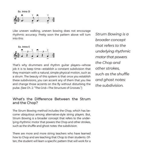 The Strum Bowing Method: How to Groove on Strings